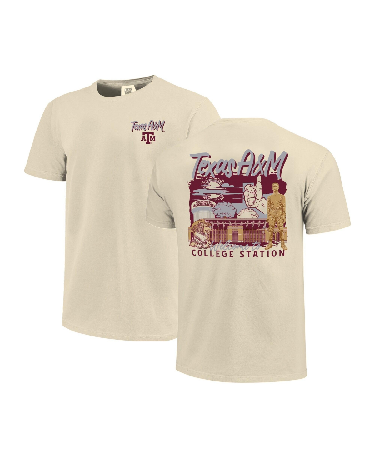 Click here for Image One Mens Natural Texas A&M Aggies Comfort Co... prices