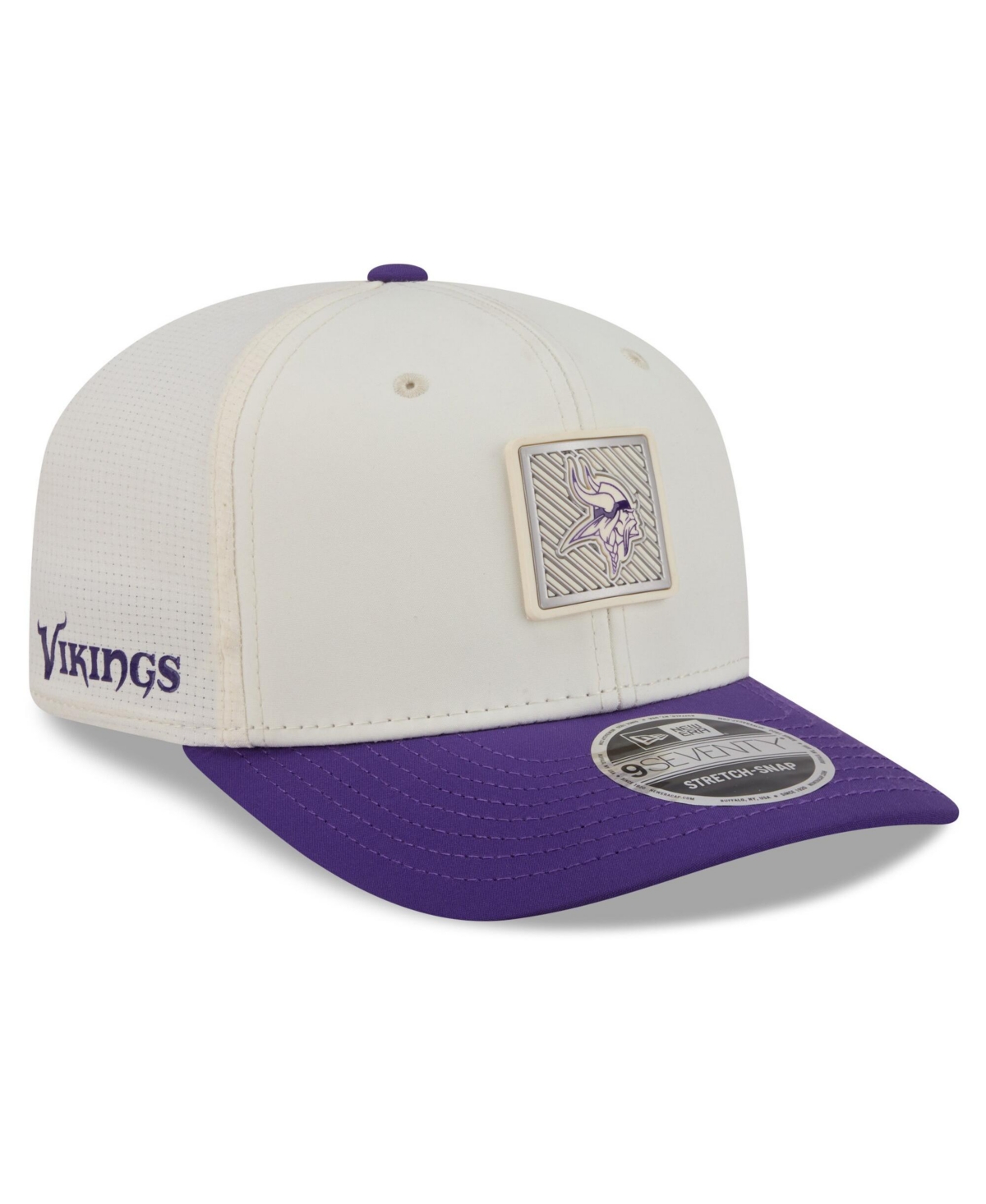 Click here for New Era Mens Cream/Purple Minnesota Vikings 2026 N... prices