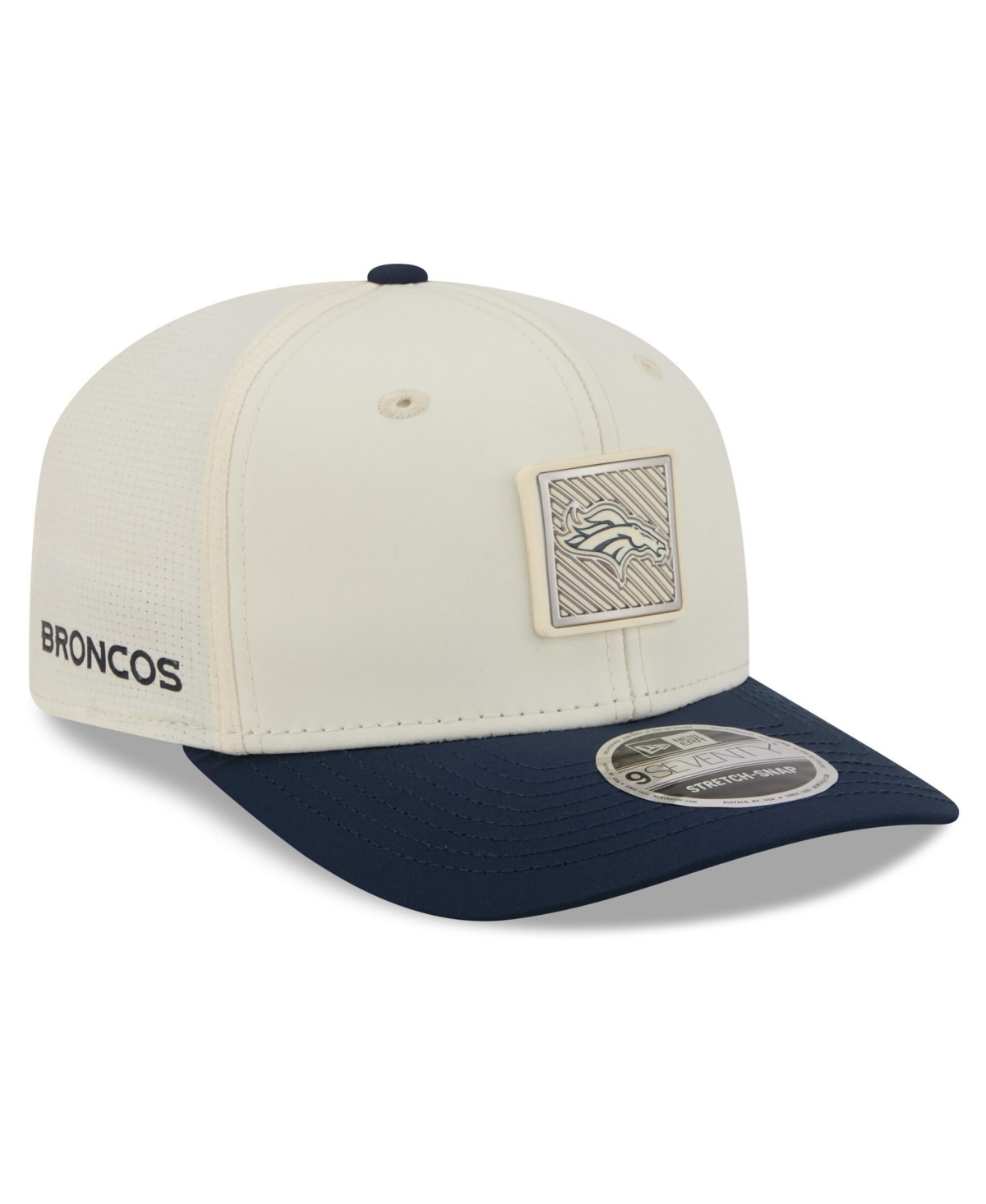 Click here for New Era Mens Cream/Navy Denver Broncos 2026 Nfl Tr... prices