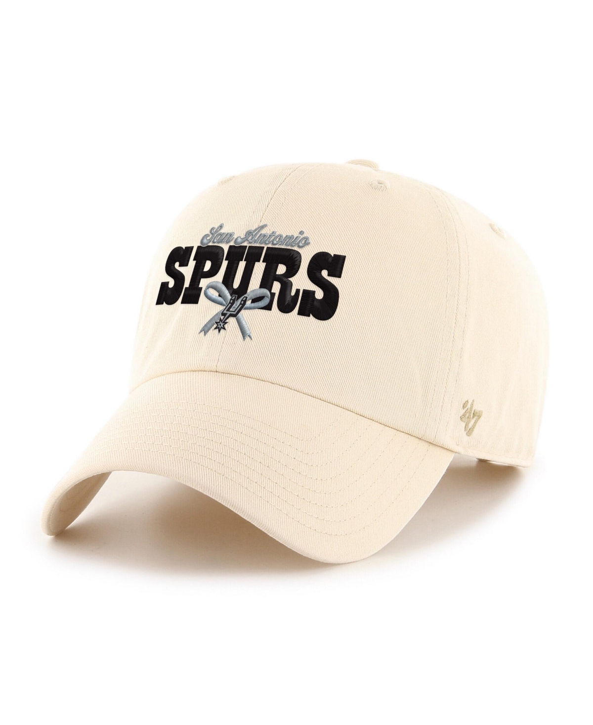 Click here for 47 Brand Womens Natural San Antonio Spurs Bow Stac... prices