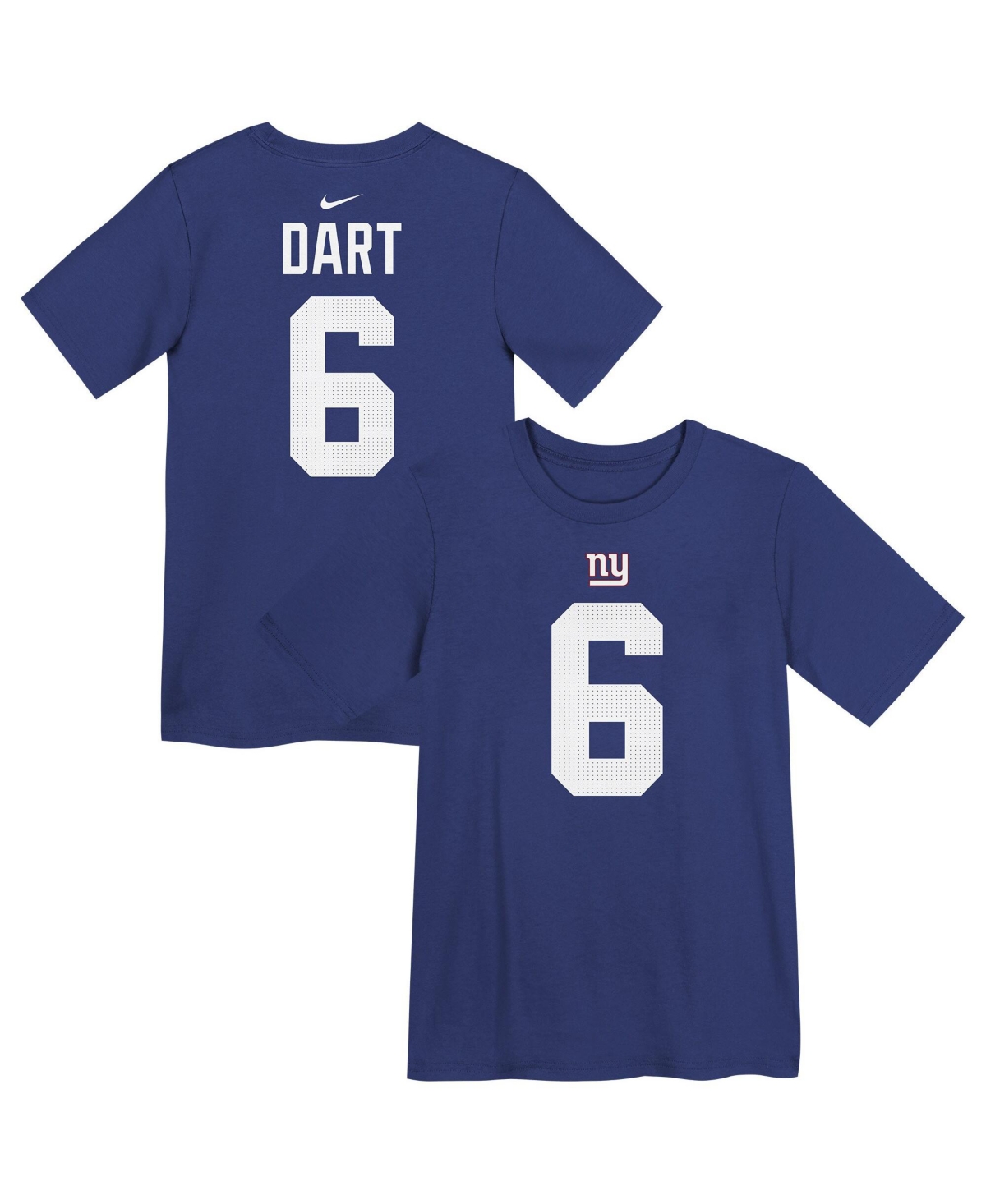 Click here for Nike Preschool Jaxson Dart Royal New York Giants P... prices