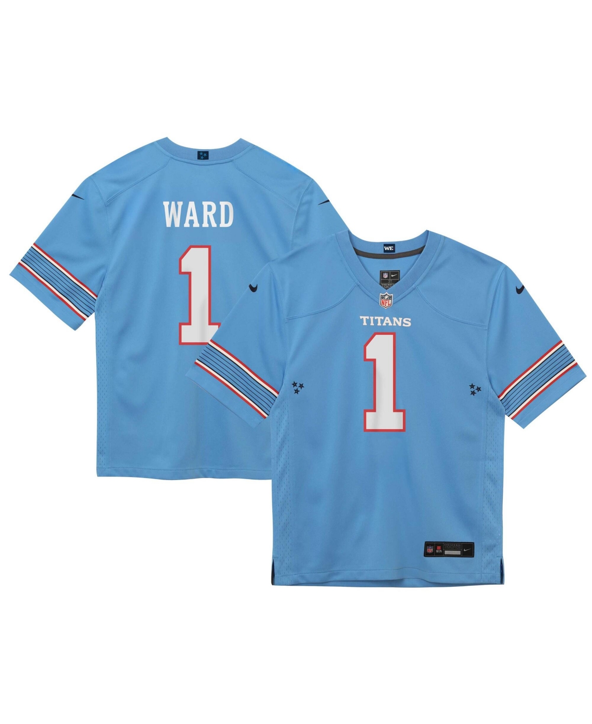 Click here for Nike Baby Boys and Girls Cameron Ward Light Blue T... prices