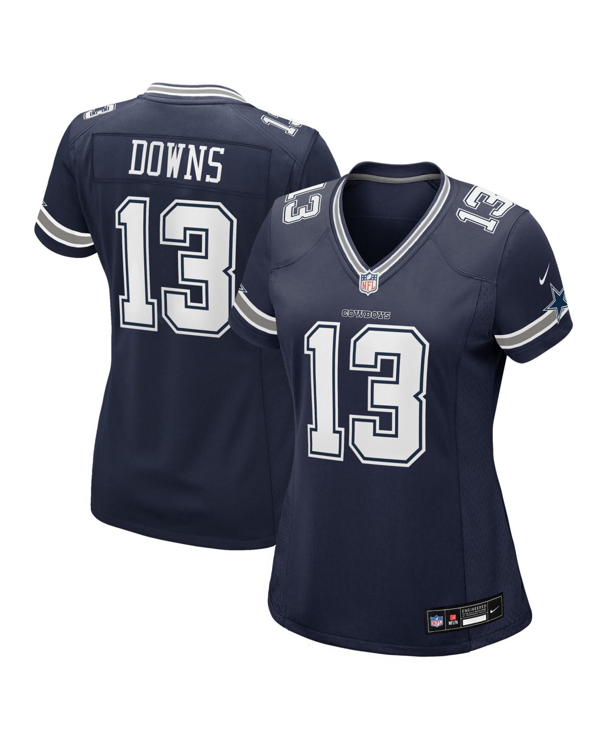 Click here for Nike Womens Caleb Downs Navy Dallas Cowboys Game J... prices