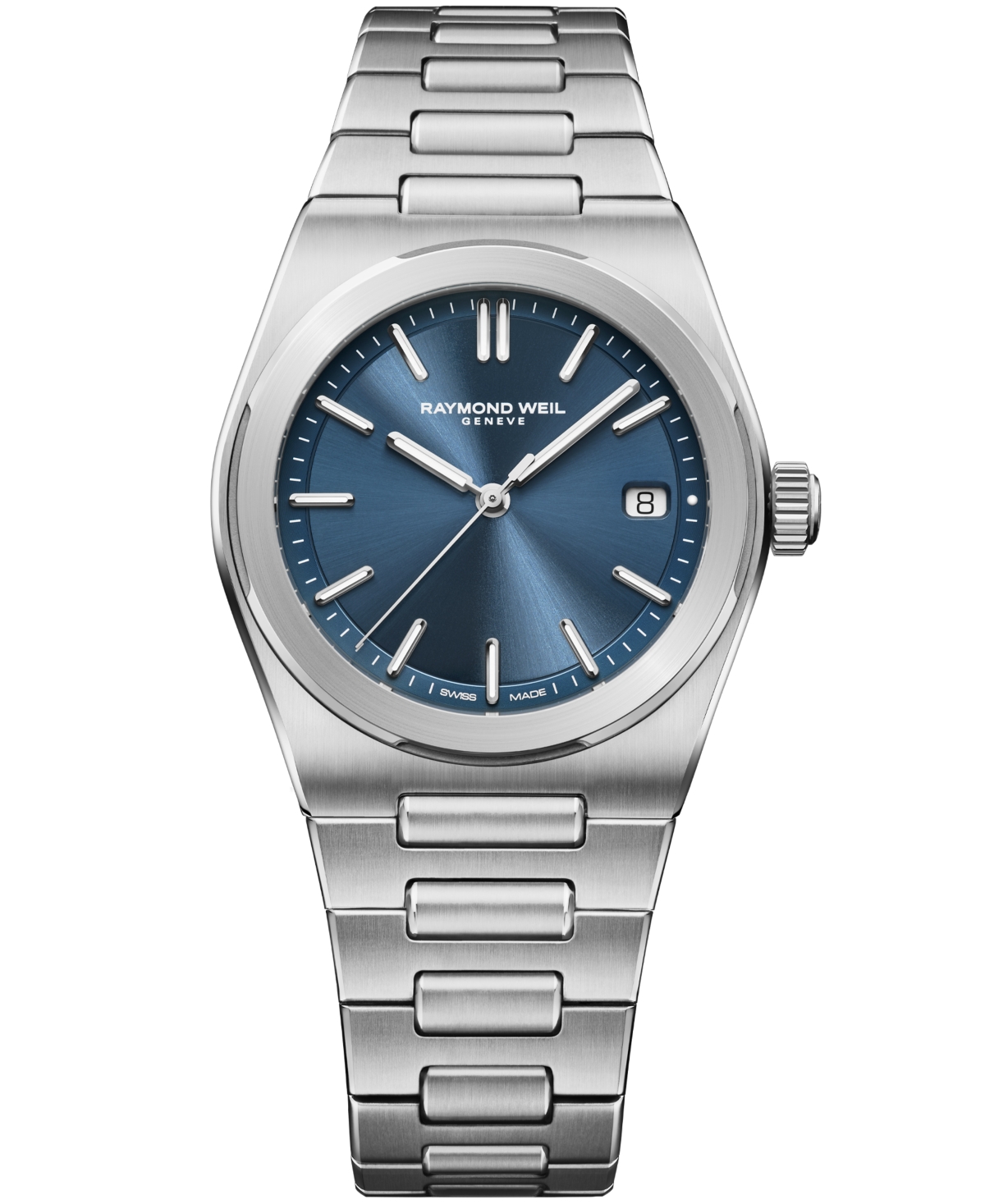 Click here for Raymond Weil Mens Silver-Tone Stainless Steel Watc... prices