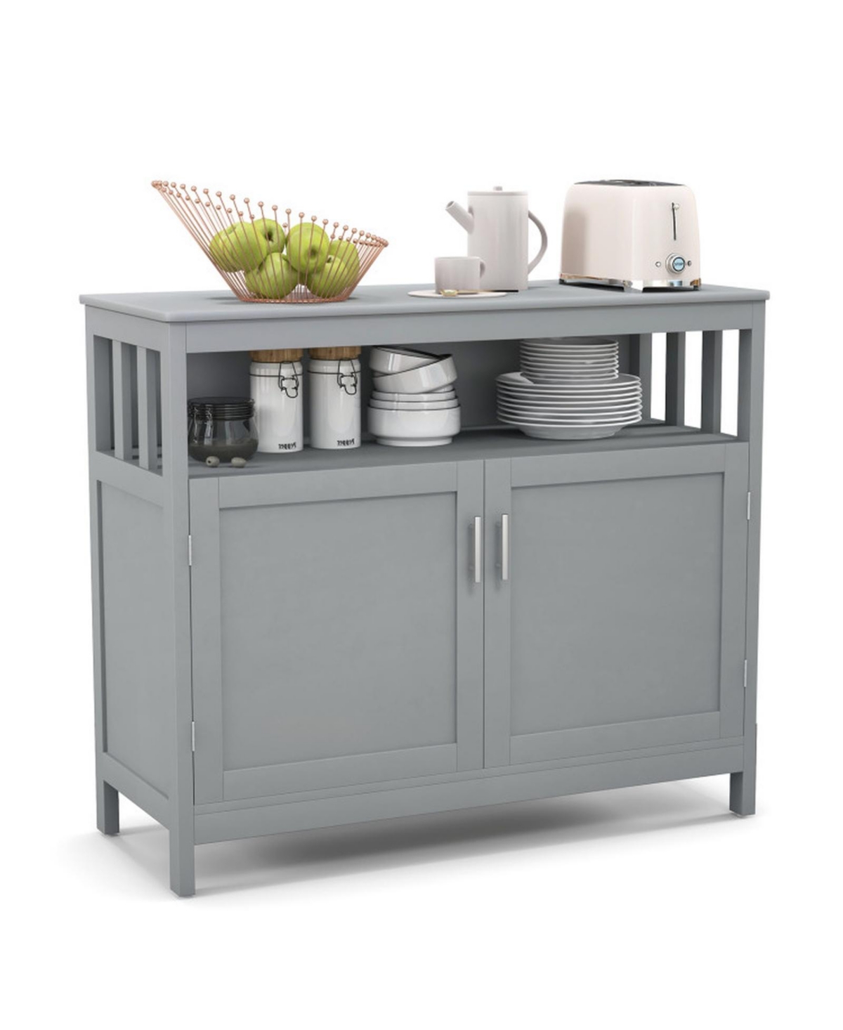 Click here for Gouun Kitchen Buffet Sideboard Storage Cabinet wit... prices