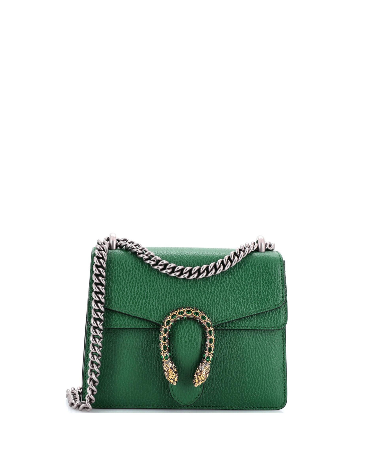 Click here for Pre-Owned Gucci Mini Dionysus Bag Leather - Green prices