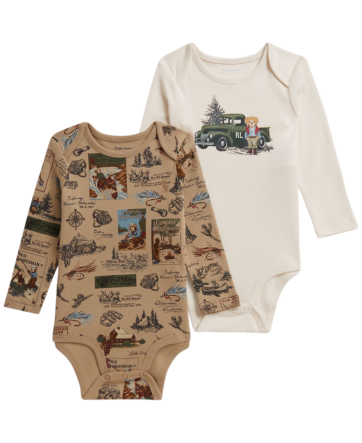 Click here for Polo Ralph Lauren Baby Boys Polo Bear Cotton Bodys... prices