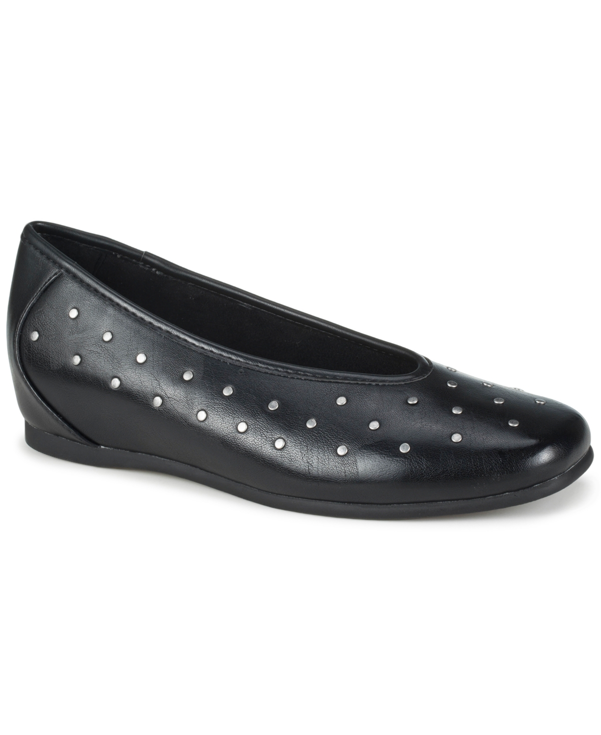 Click here for Baretraps Womens Ryalie Studded Slip-On Flats - Bl... prices