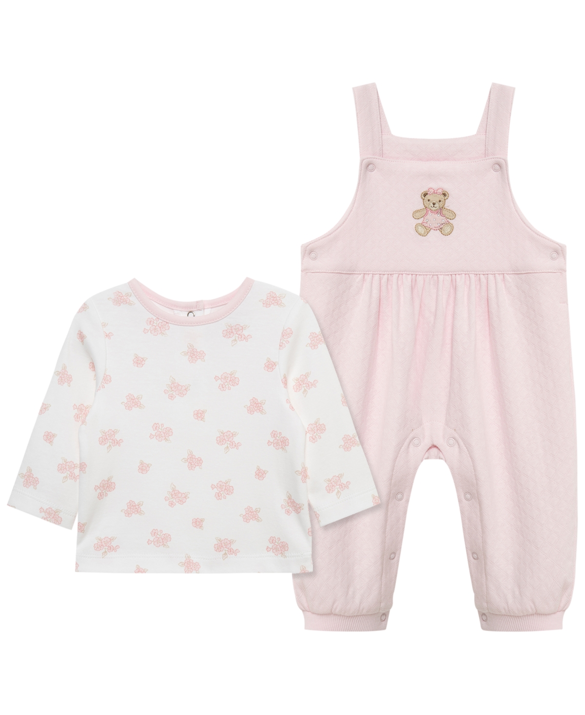Click here for Little Me Baby Girls Long-Sleeve T-Shirt and Rompe... prices