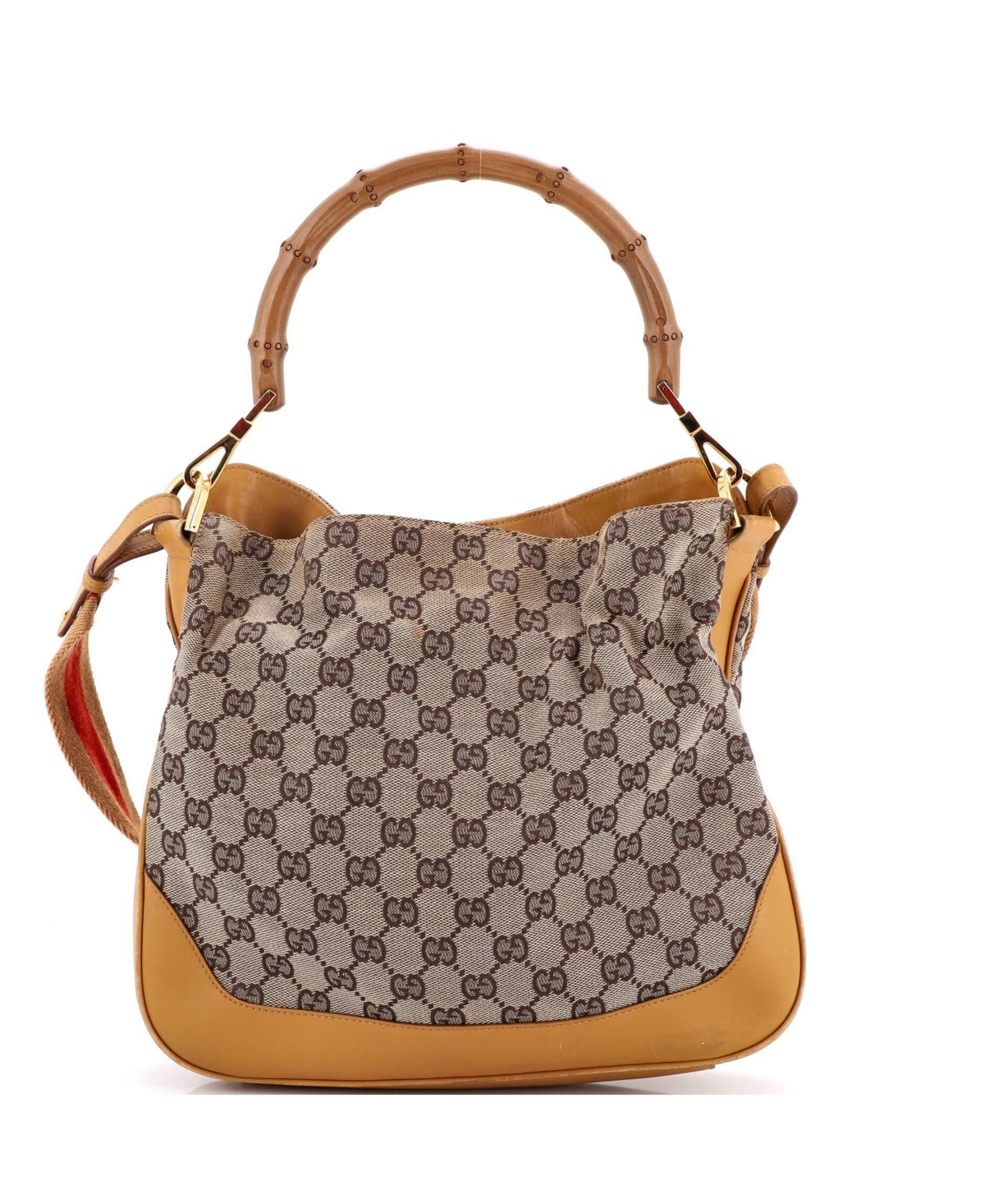 Click here for Pre-Owned Gucci Small Diana Bamboo Shoulder Bag Gg... prices