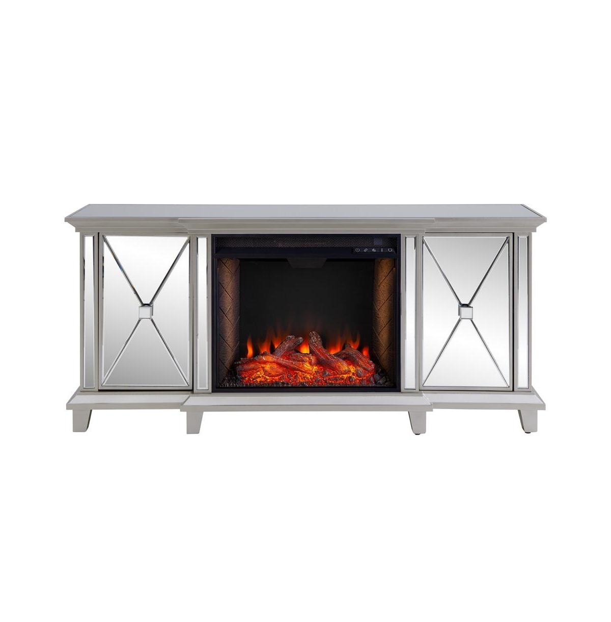 Click here for Augusta Home Toppington Electric Fireplace - Silve... prices