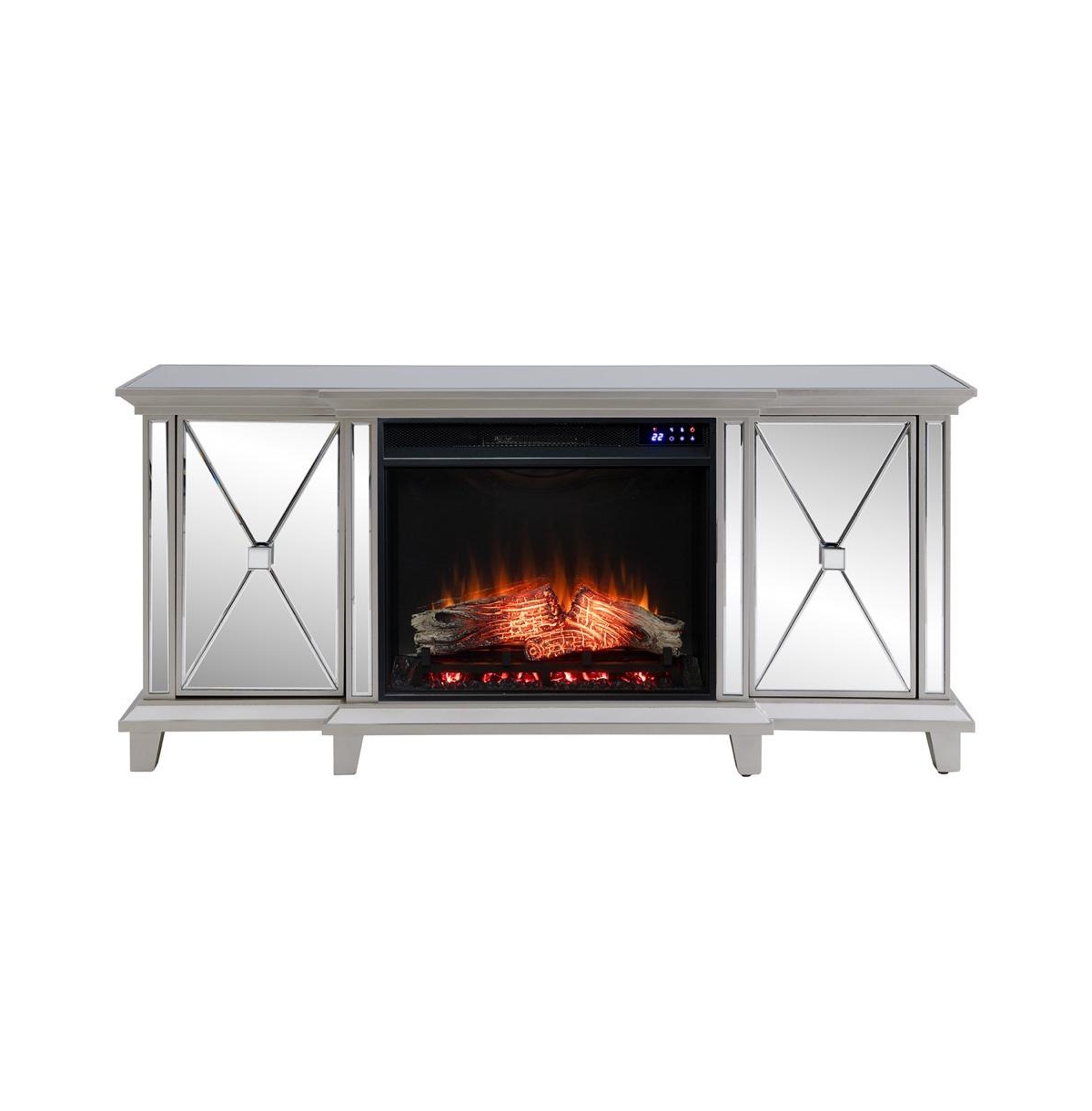Click here for Augusta Home Toppington Electric Fireplace - Silve... prices