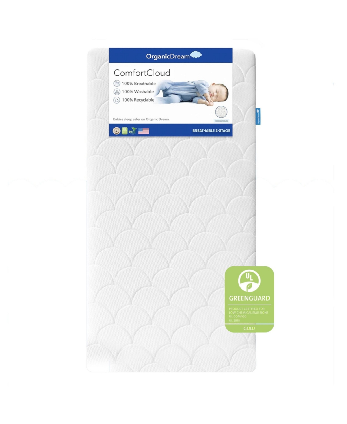 Click here for Organic Dream ComfortCloud 2-Stage Crib and Toddle... prices