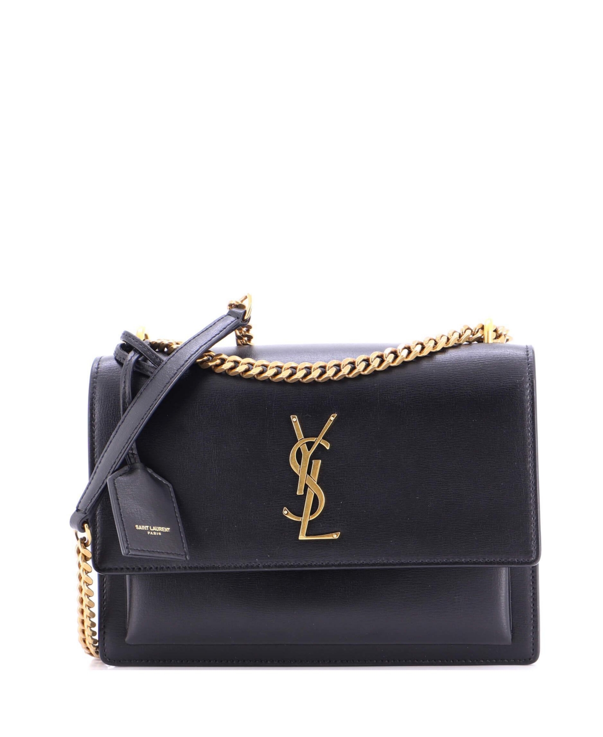 Click here for Pre-Owned Saint Laurent Medium Sunset Crossbody Ba... prices