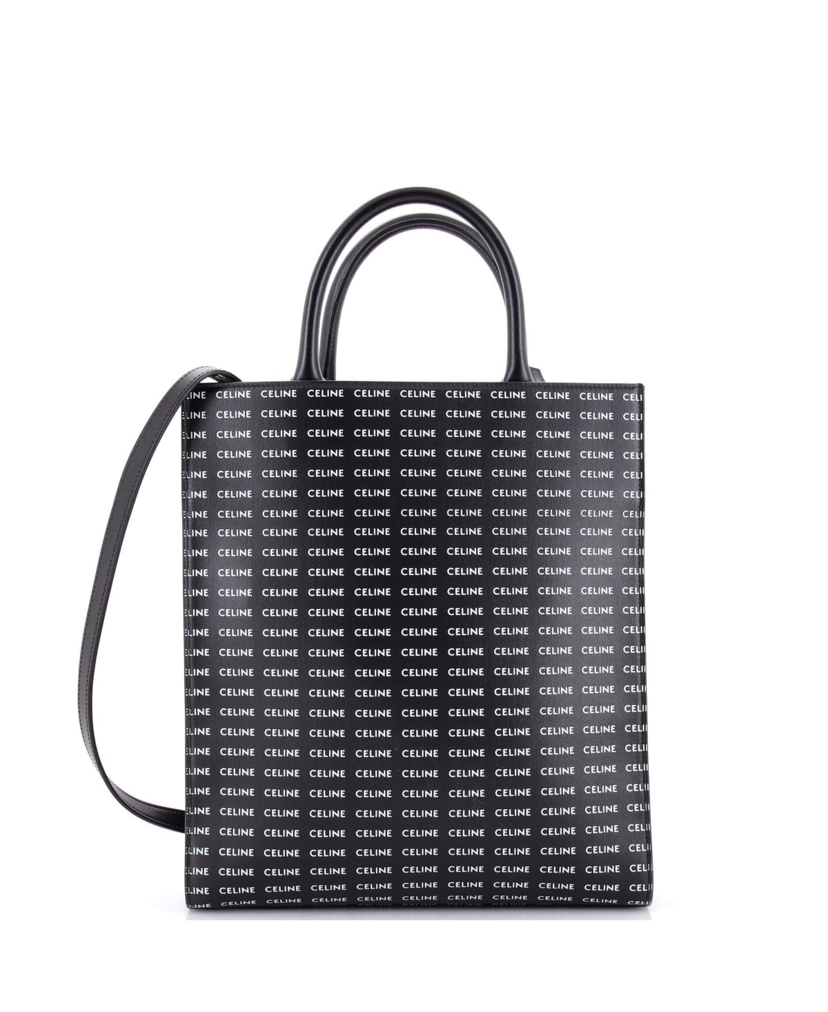 Click here for Pre-Owned Celine Small Vertical Cabas Tote All Ove... prices