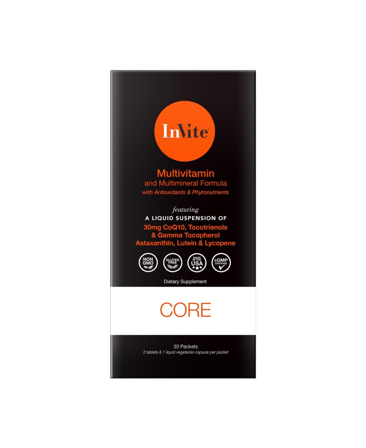 Click here for InviteHealth Core Foundation Multivitamin 30 Day V... prices