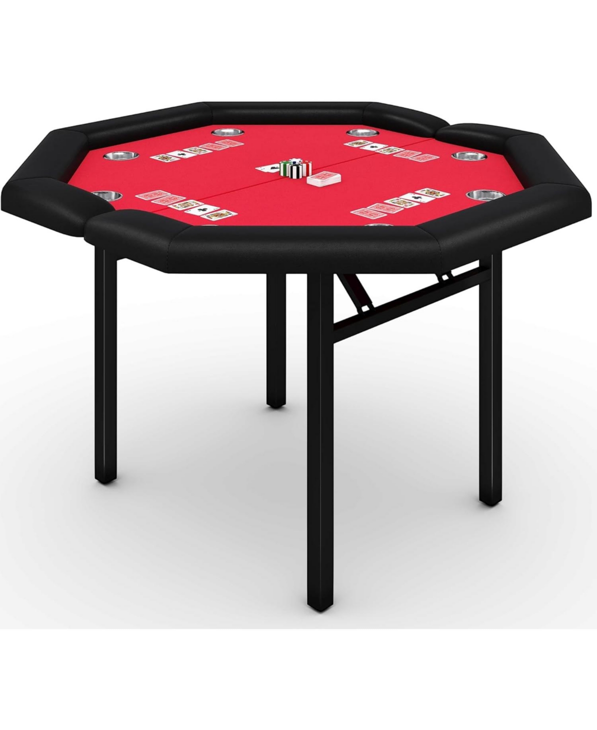 Click here for gaomon 48 Folding Poker Table with 8 Players  Prot... prices