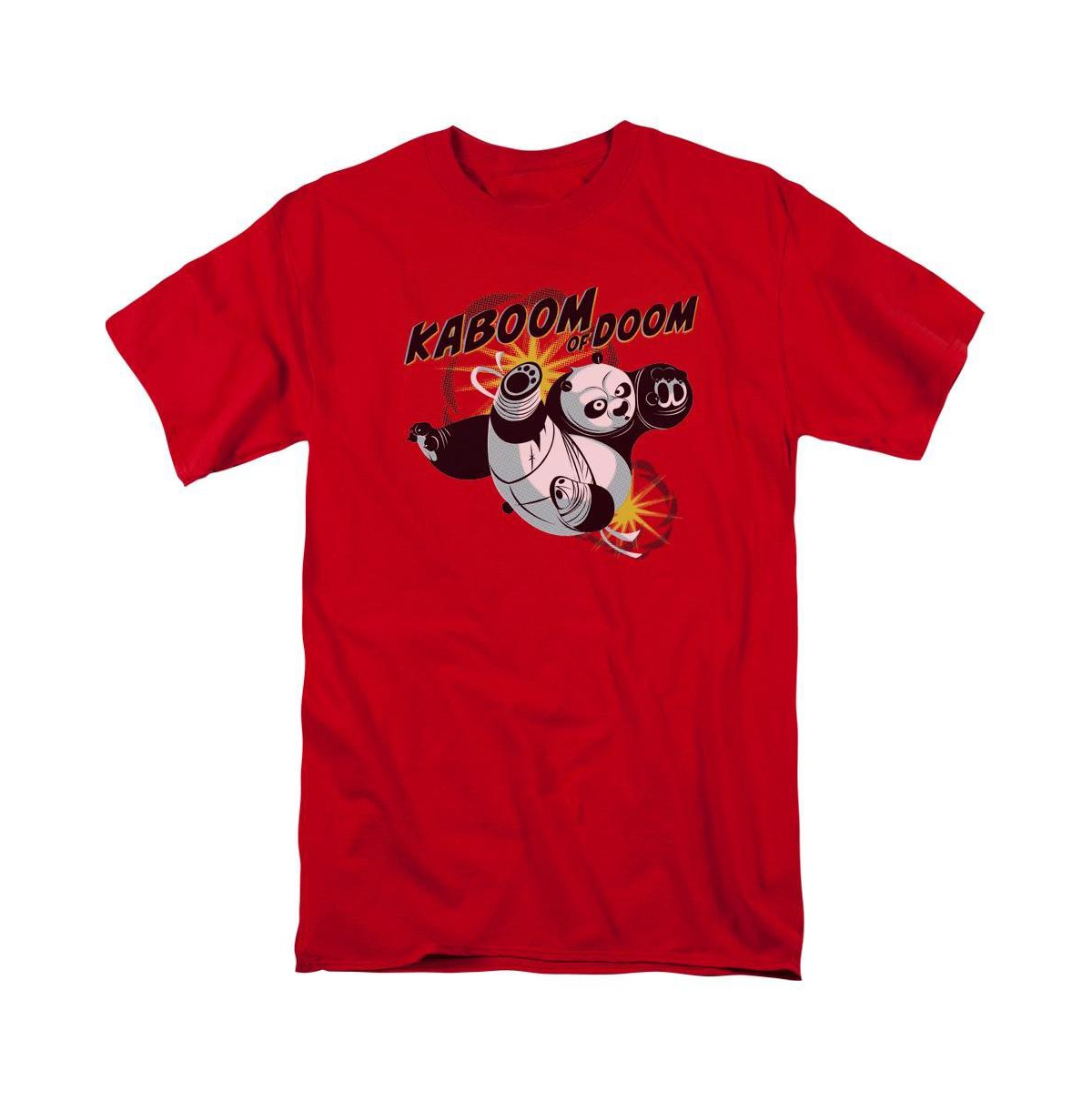 Click here for Kung Fu Panda Mens Kaboom Of Doom T Shirt - Red prices