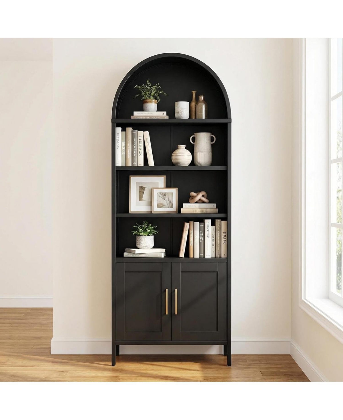 Click here for gaomon Cold Rolled Steel Arched Bookshelf  Steel B... prices