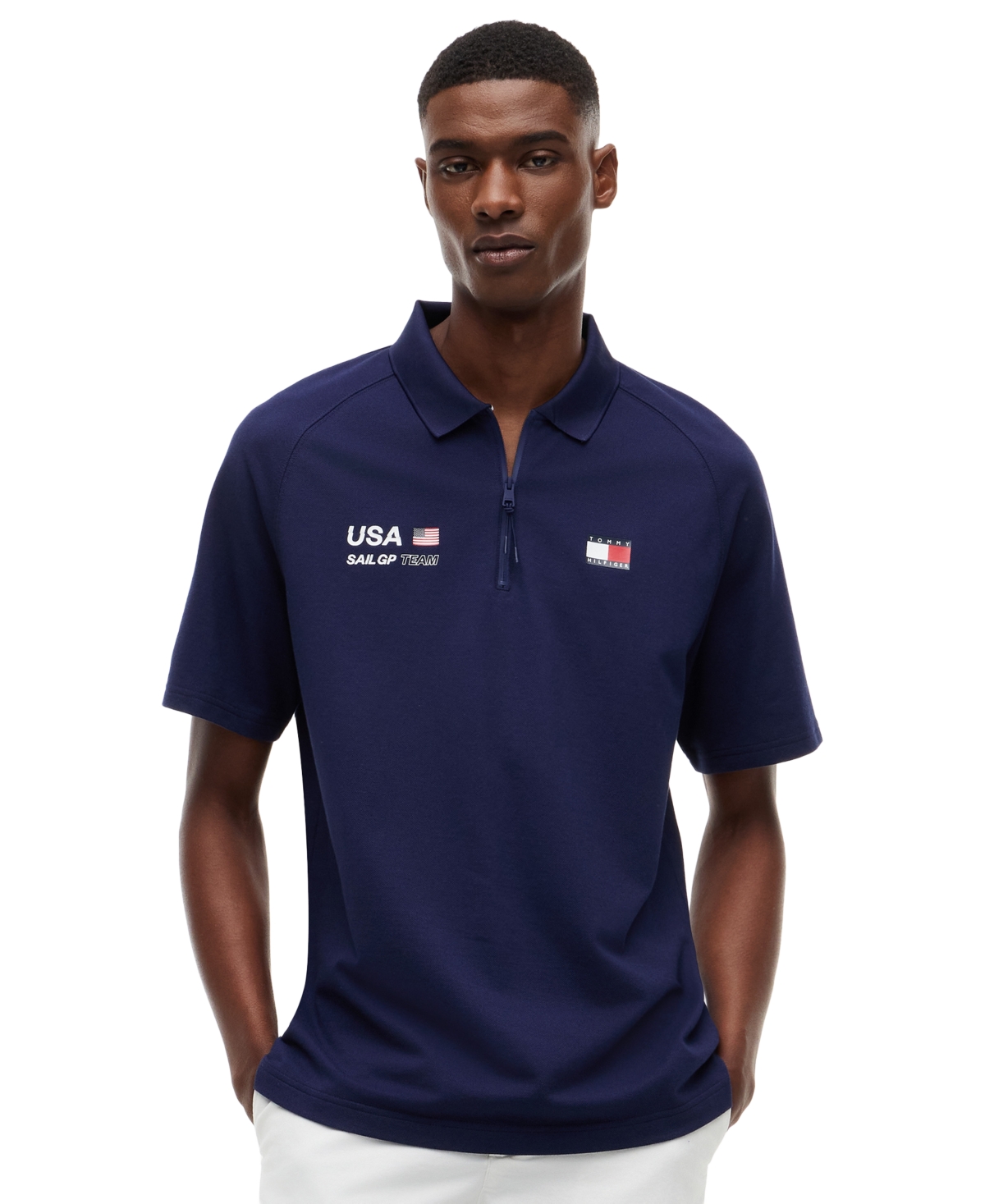Click here for Tommy Hilfiger Mens Performance Collared Regular-F... prices