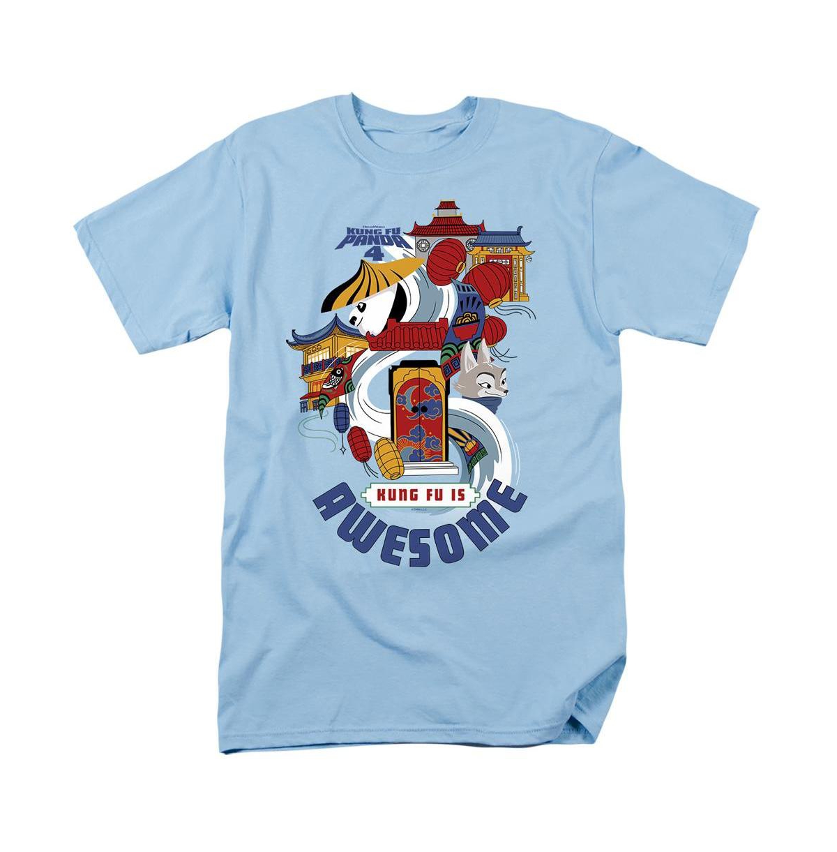 Click here for Kung Fu Panda Mens 4 Kung Fu Is Awesome T Shirt -... prices