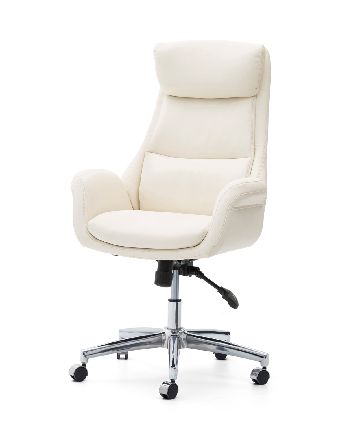 Click here for Glitzhome Mid-Century Modern 47.75 Bonded Leather... prices