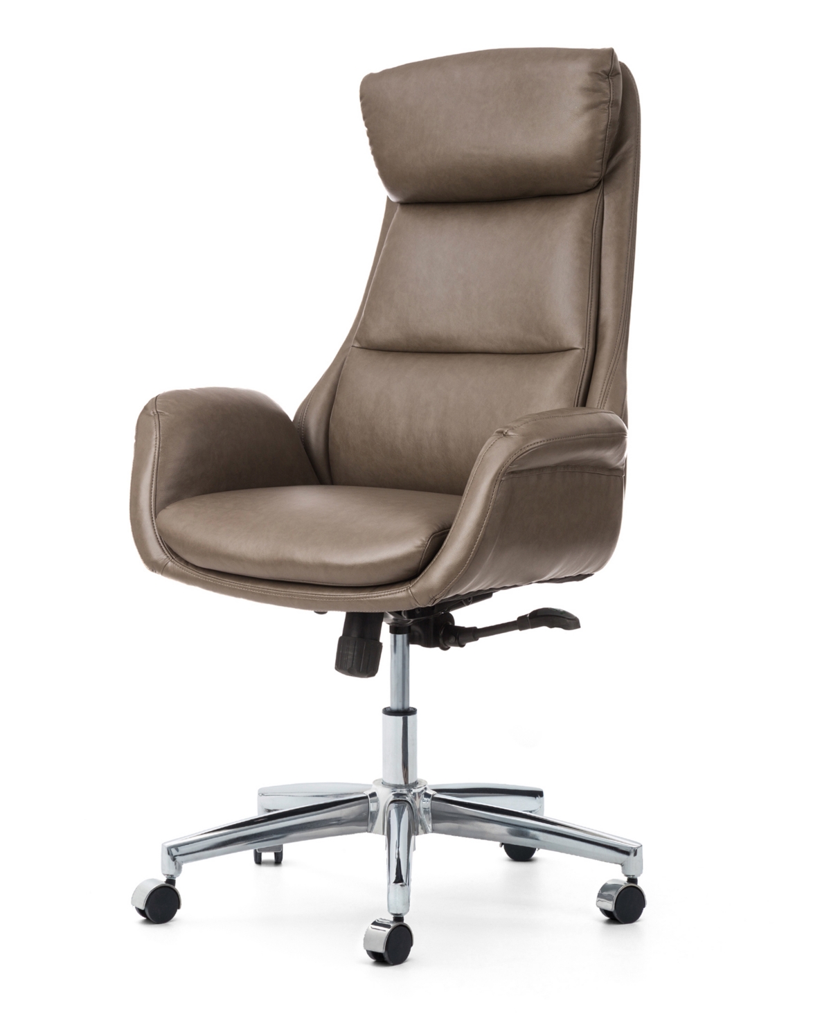Click here for Glitzhome Mid-Century Modern 47.75 Leatherette Hig... prices