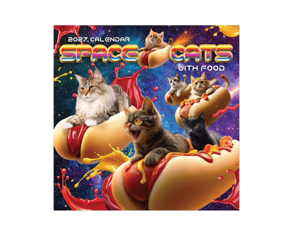 Click here for Tf Publishing Paper Goods 2027 Space Cats Mini Cal... prices