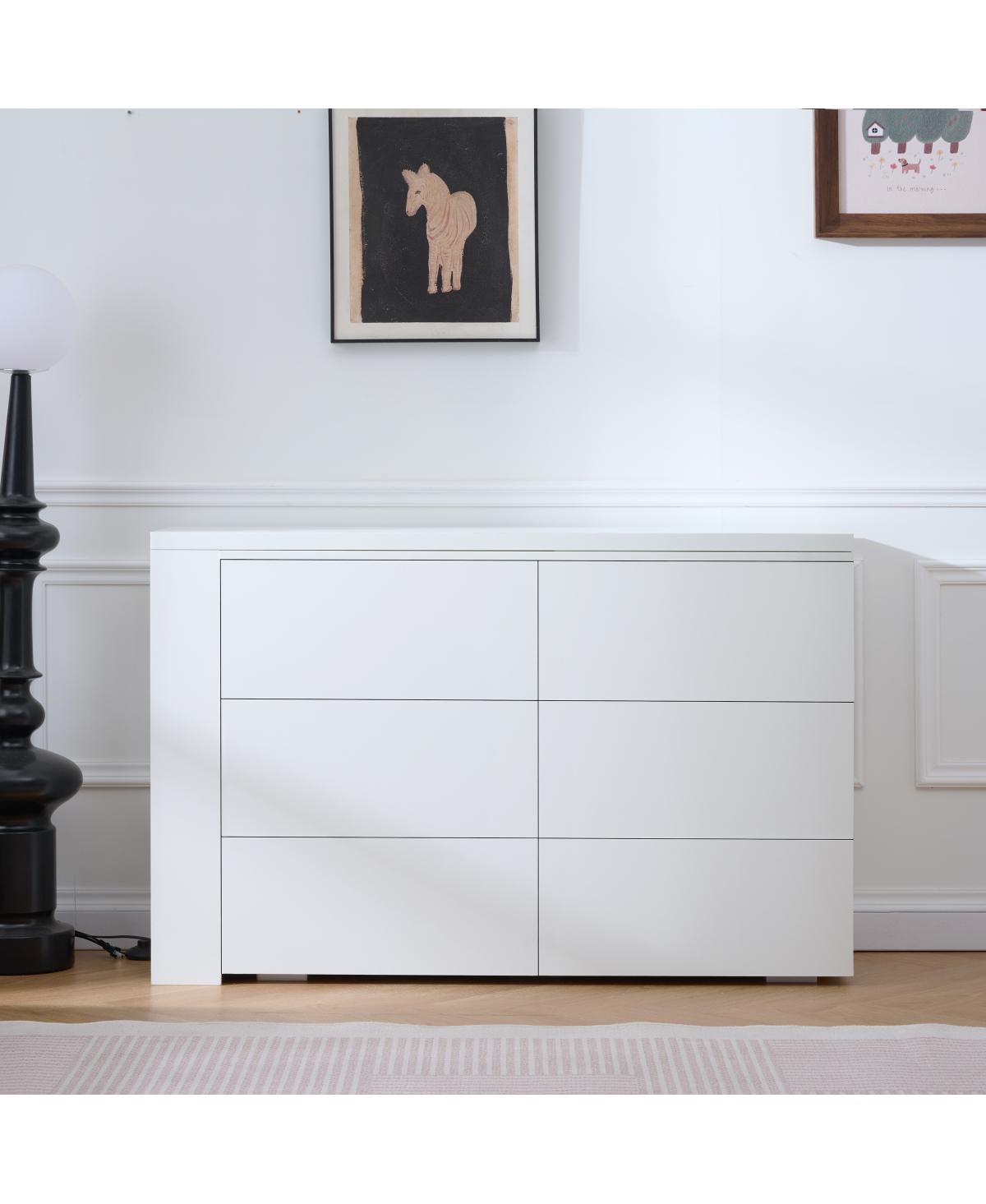 Click here for Streamdale Furniture 6-Drawer L-Shaped Vanity Desk... prices