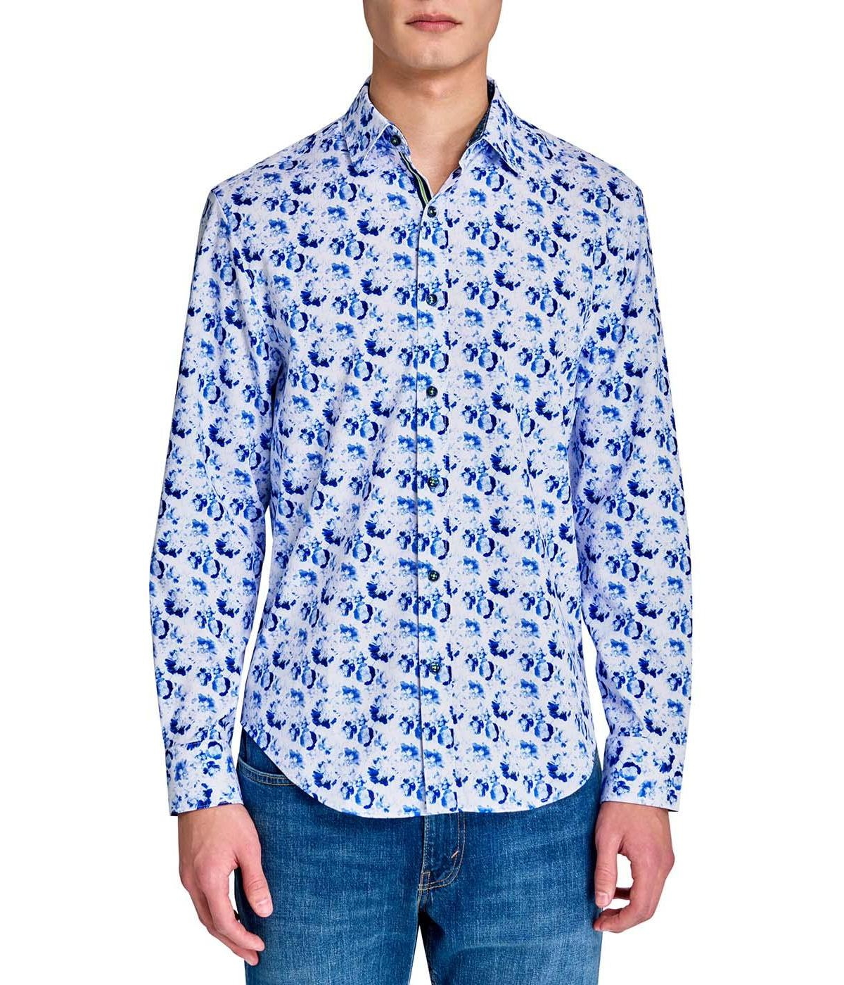 Click here for Society of Threads Mens Regular Fit 4-Way Stretch... prices
