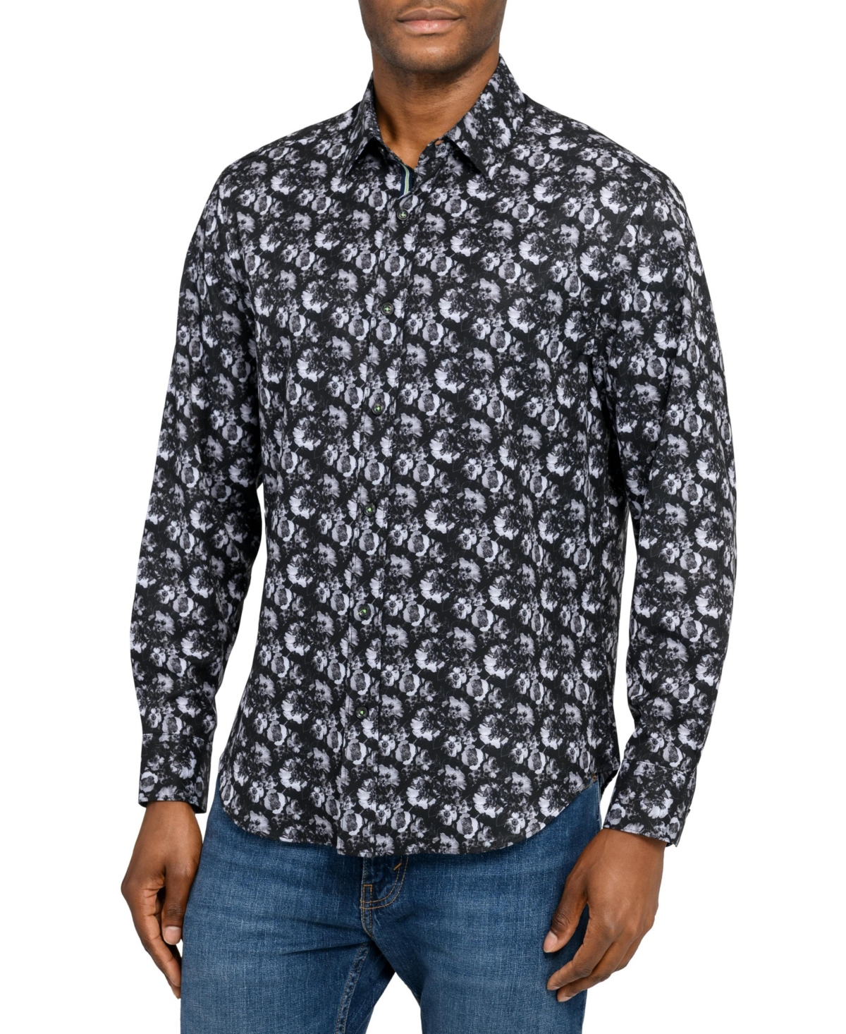 Click here for Society of Threads Mens Regular Fit 4-Way Stretch... prices