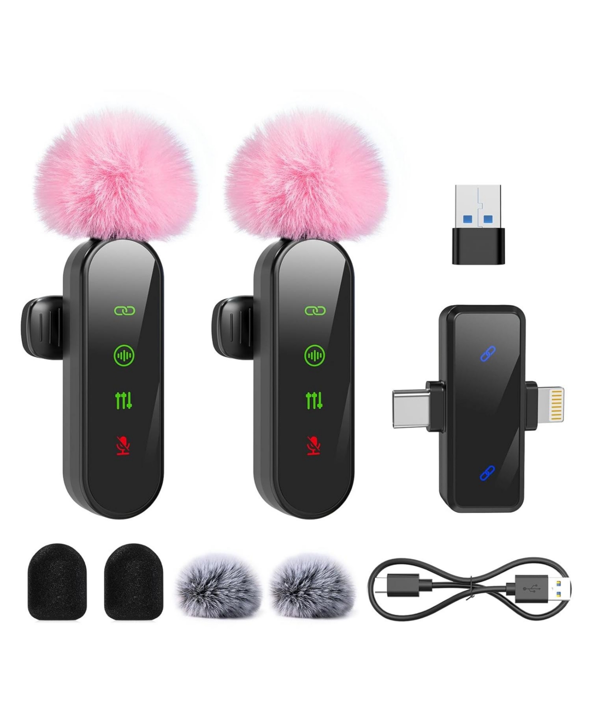 Click here for ZealSound Wireless Lavalier Clip-On Microphone wit... prices