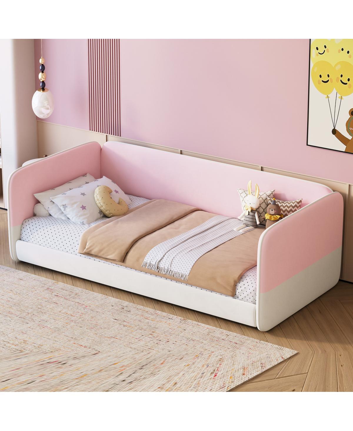 Click here for Streamdale Furniture Twin Size Upholstered Velvet... prices