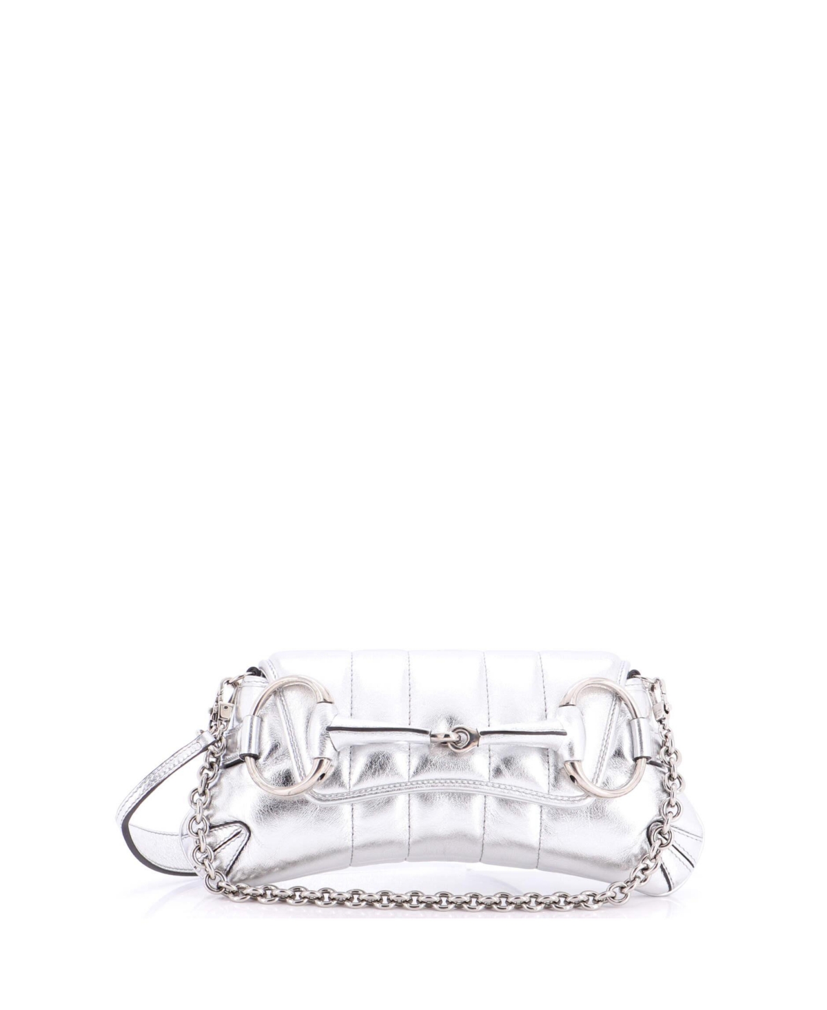 Click here for Pre-Owned Gucci Medium Horsebit Chain Shoulder Bag... prices
