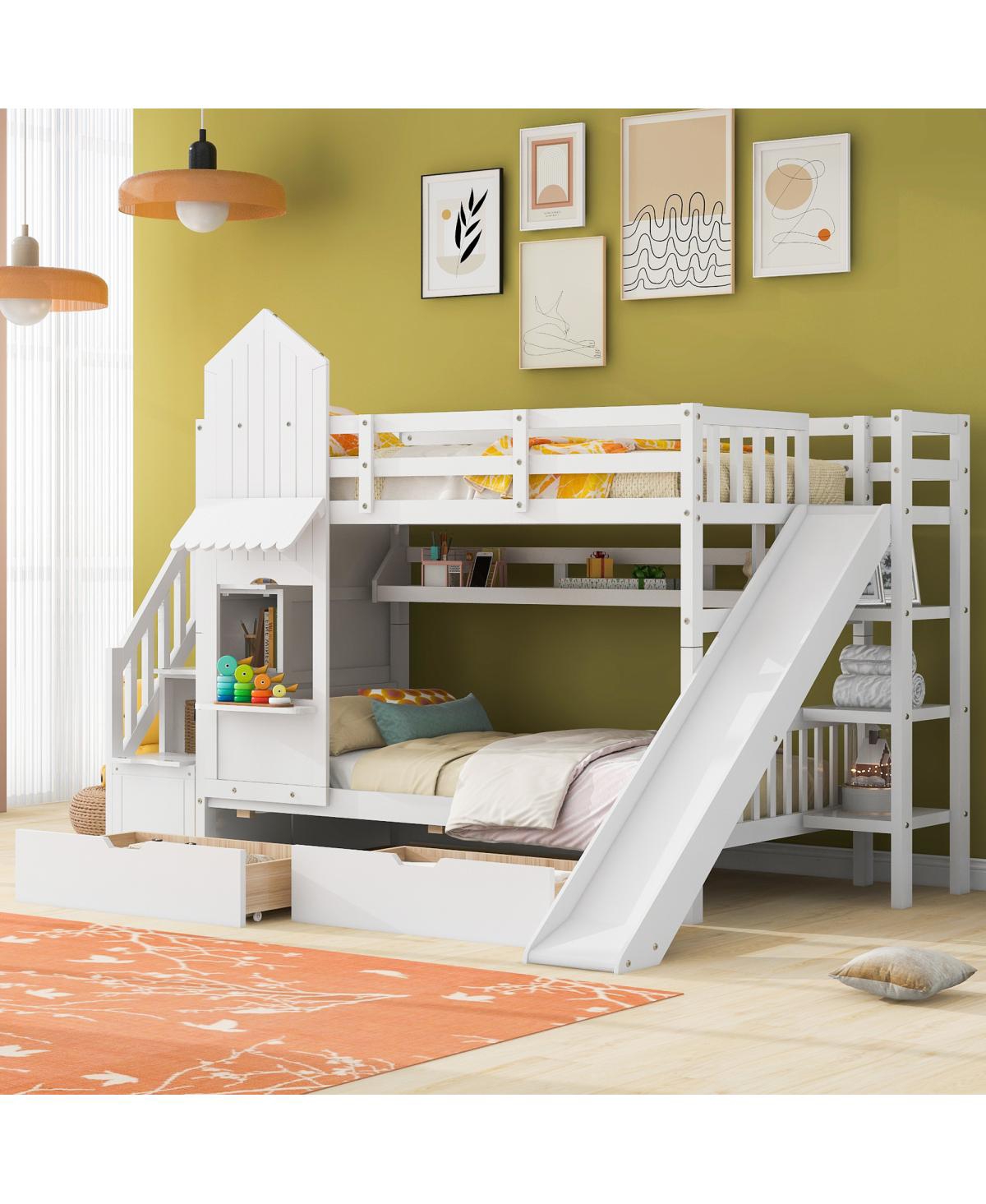 Click here for Streamdale Furniture Castle Style Bunk Bed with 2... prices