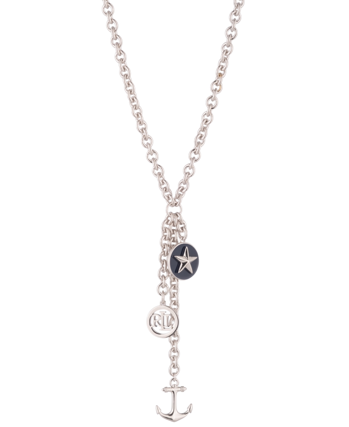 Click here for Lauren Ralph Lauren Sterling Silver Y- Shaped Drop... prices