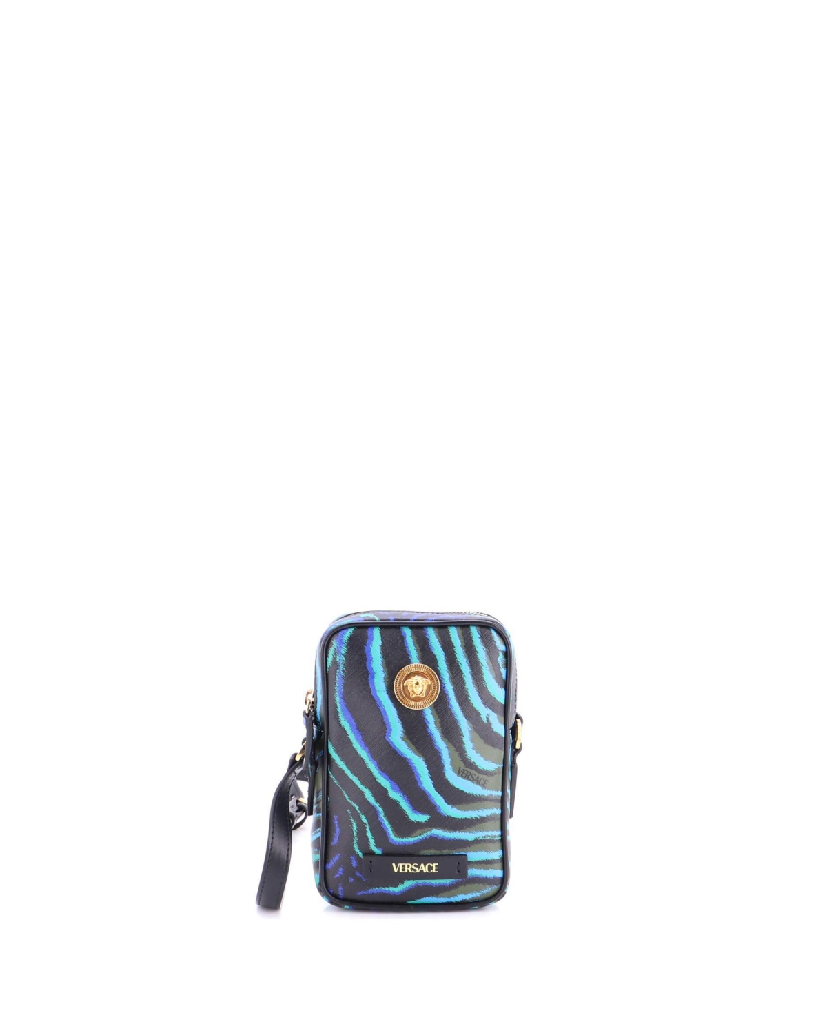 Click here for Pre-Owned Versace Micro Medusa Biggie Pouch Crossb... prices
