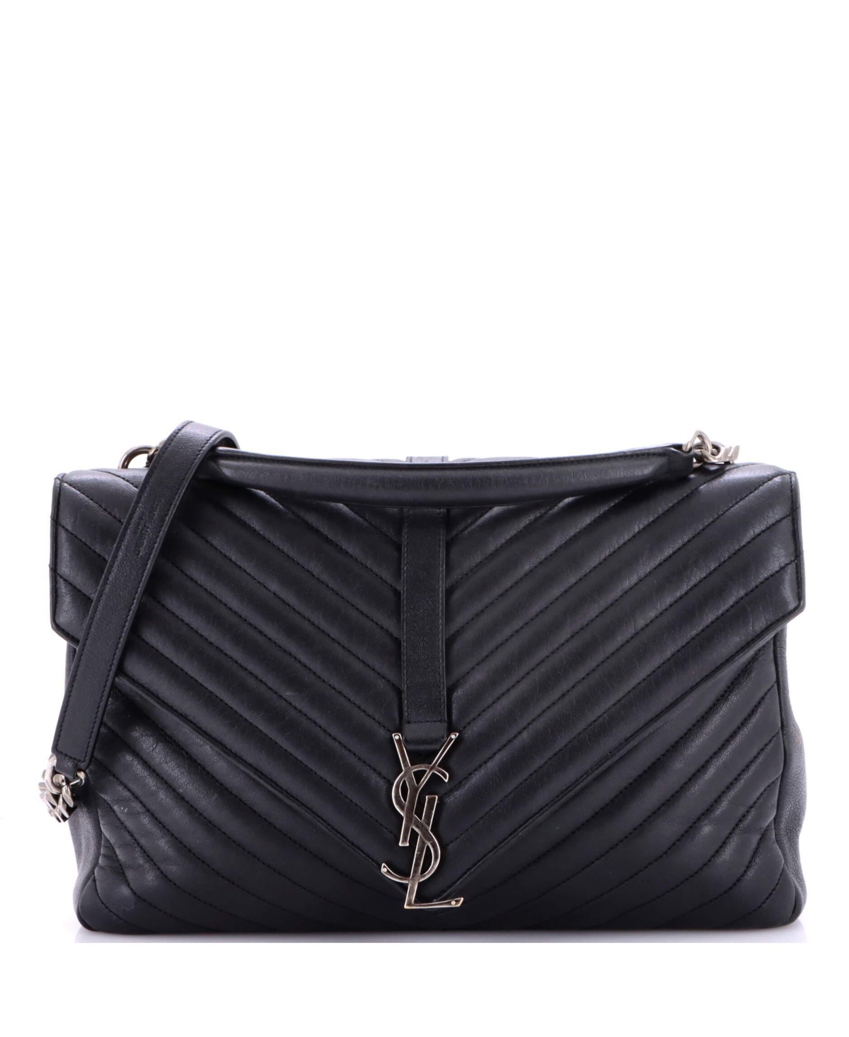 Click here for Pre-Owned Saint Laurent Large Classic Monogram Col... prices