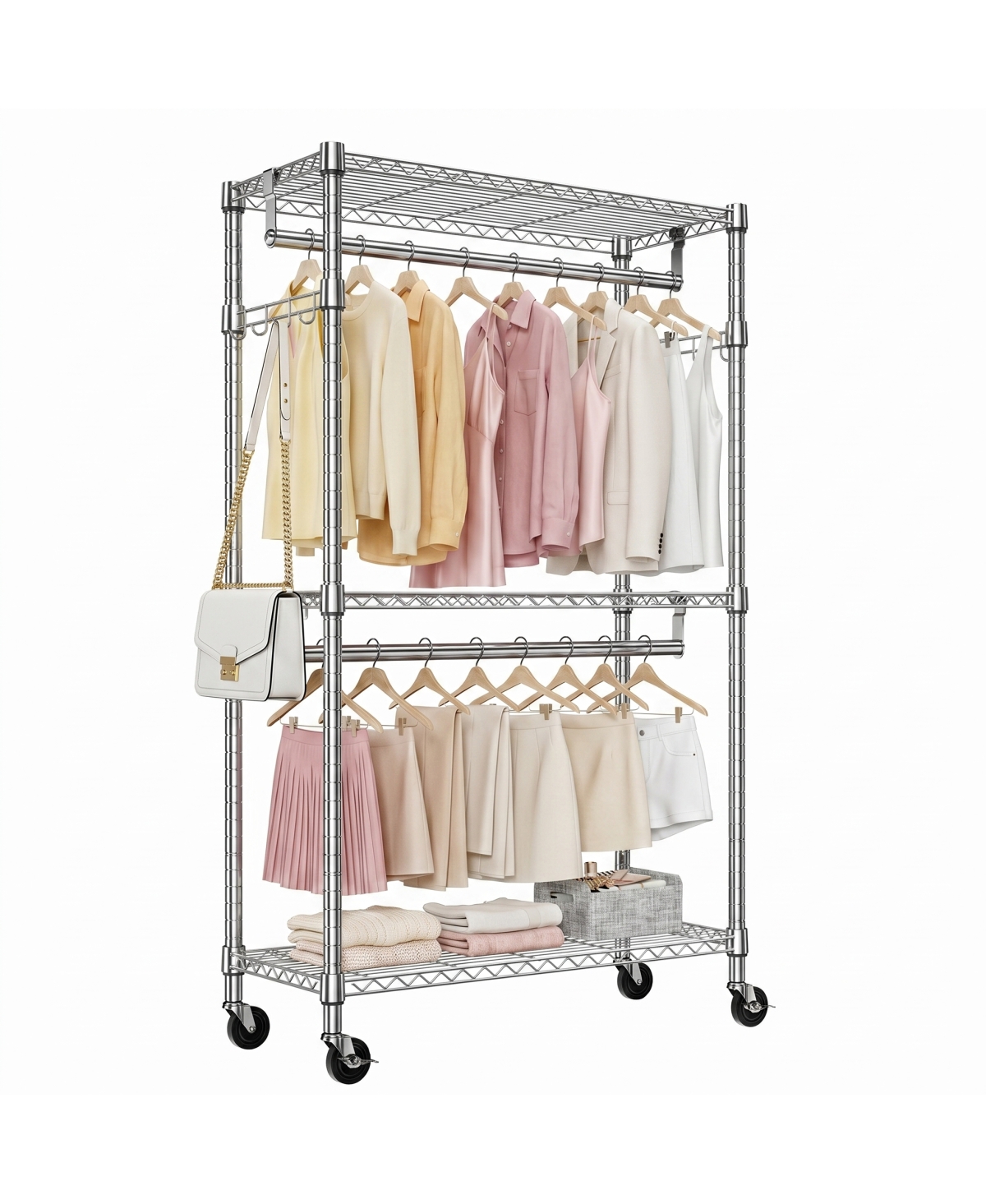 Click here for Streamdale Furniture Heavy Duty 3-Tier Rolling Gar... prices