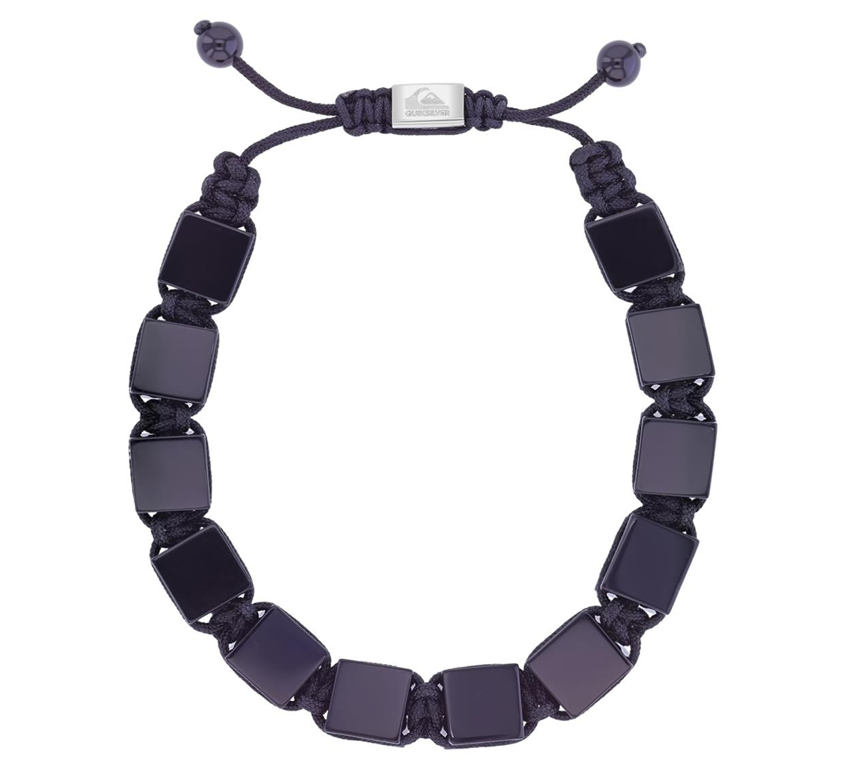 Click here for Quiksilver Mens Platinum-Plated Steel Onyx Adjusta... prices
