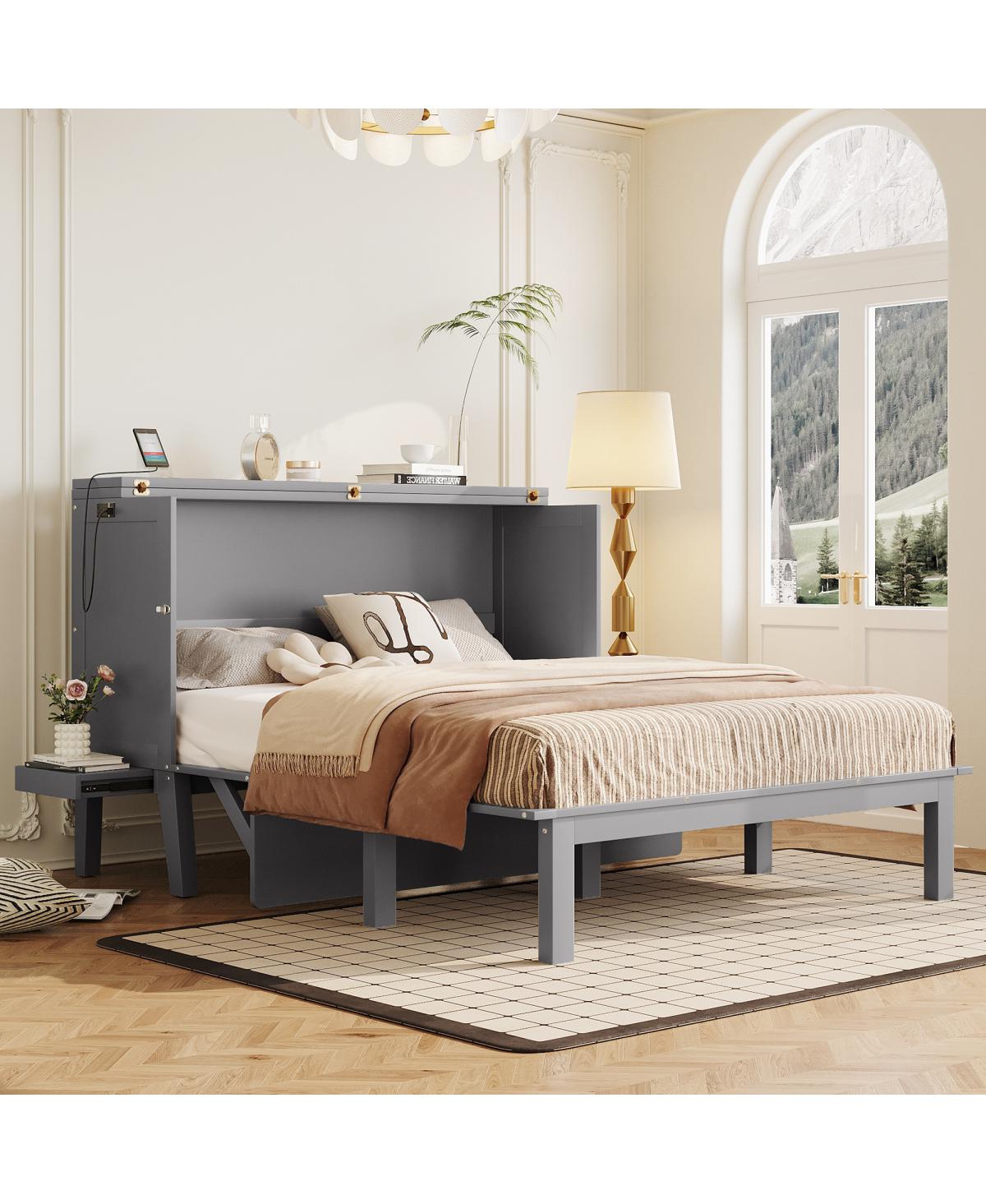 Click here for Streamdale Furniture Murphy Bed with Usb Port and... prices