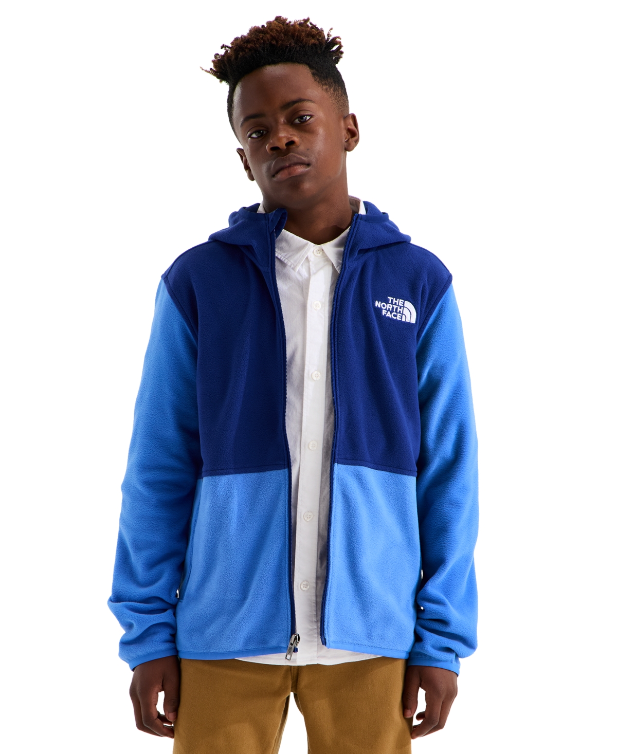 Click here for The North Face Boys and Girls 7-20 Glacier Long-Sl... prices