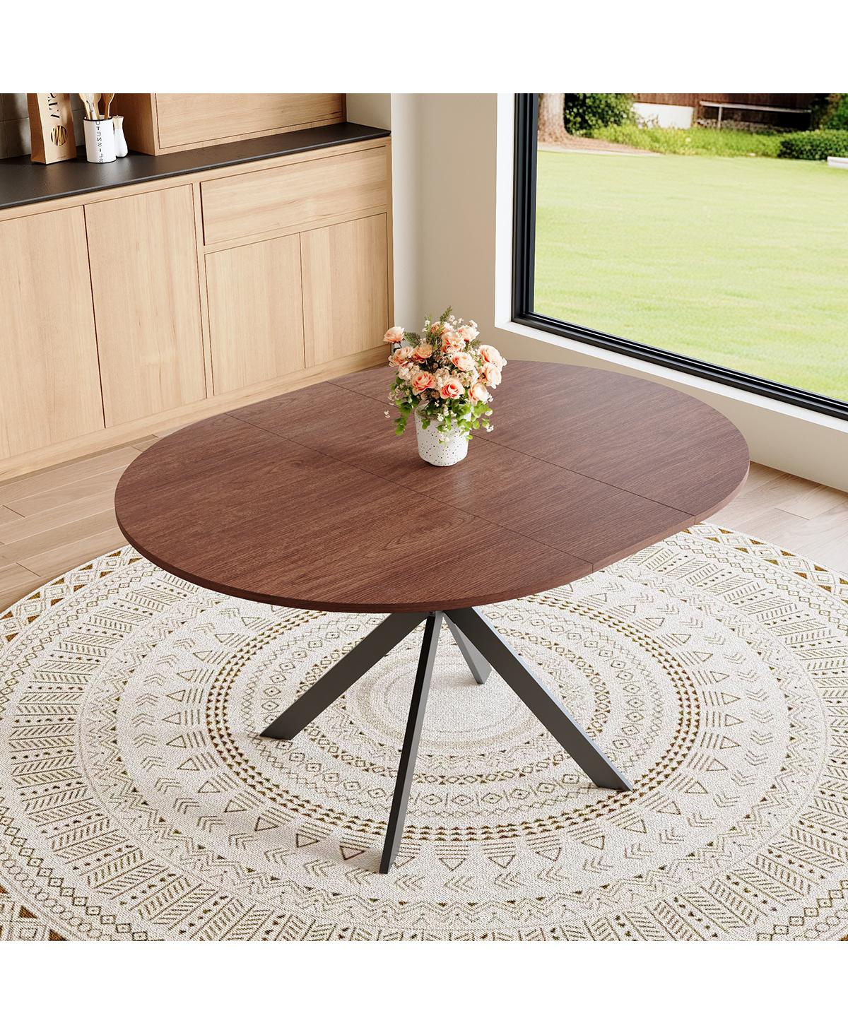 Click here for Streamdale Furniture Extendable Round Dining Table... prices