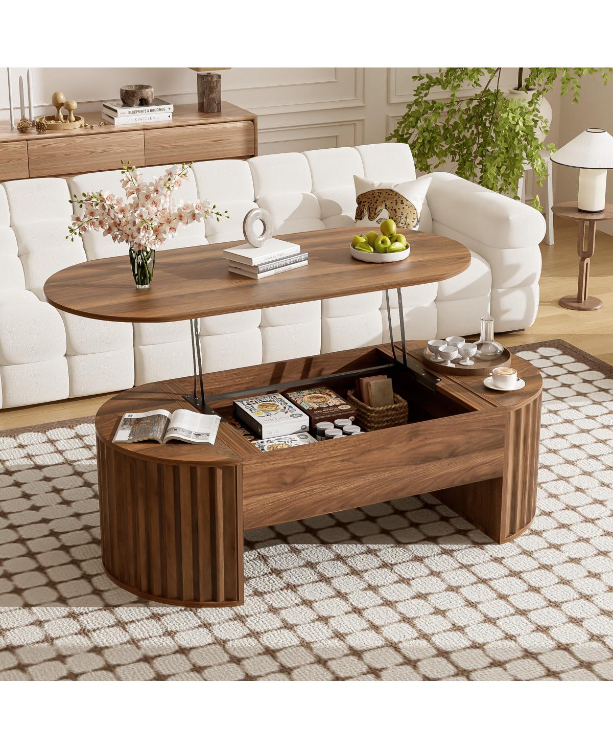 Click here for Streamdale Furniture 47.2 Lift Top Coffee Table wi... prices