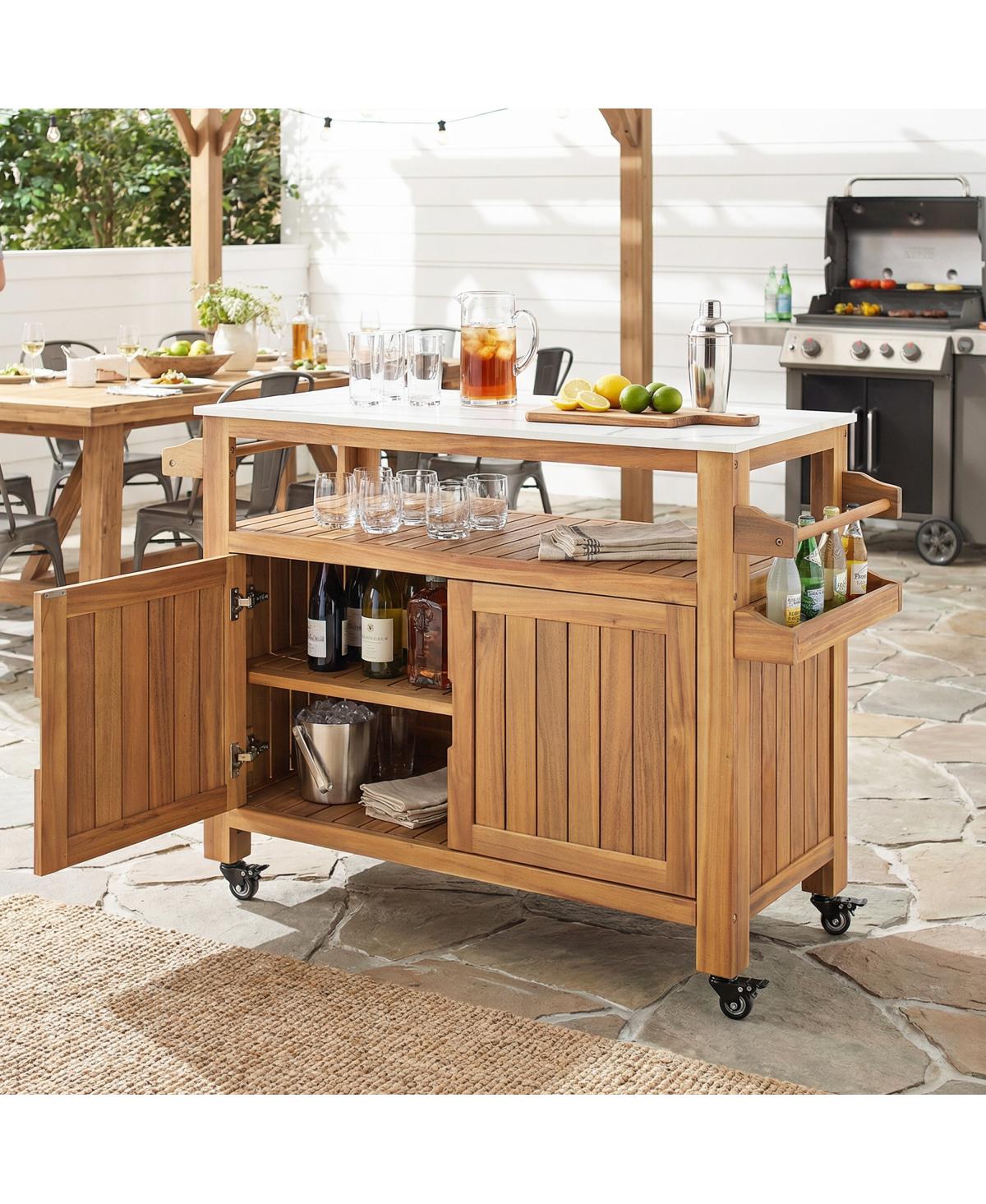 Click here for Streamdale Furniture Murphy Outdoor Patio Acacia W... prices