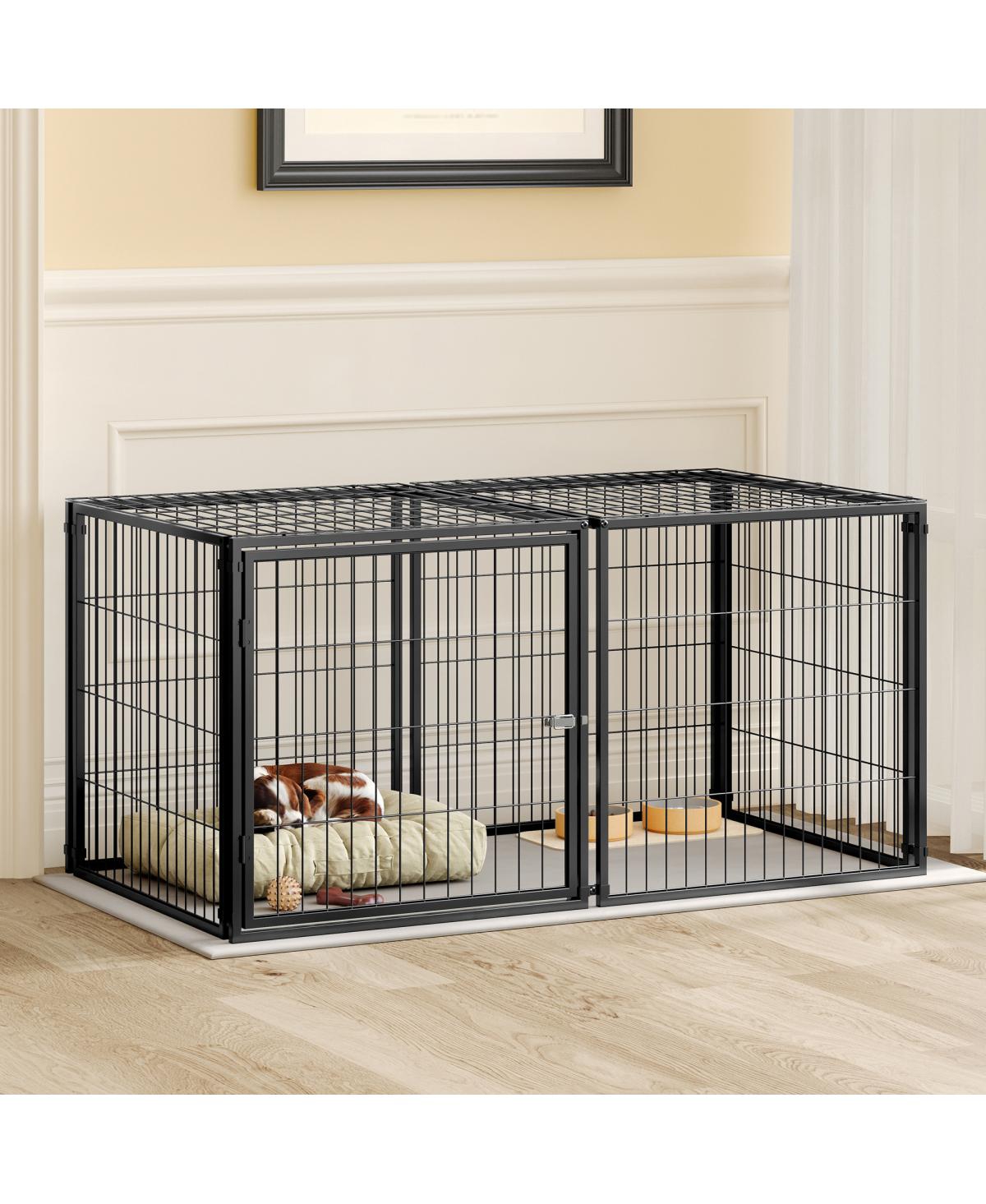 Click here for Streamdale Furniture Large Dog Cage and Playpen wi... prices