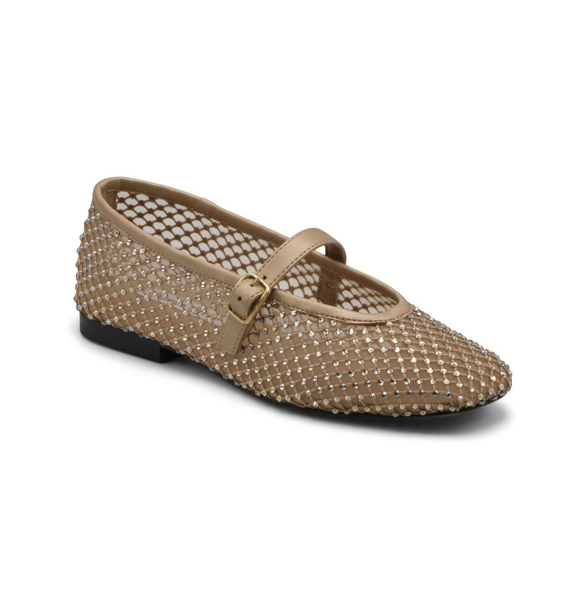 Click here for Charles David Womens Westa Flat Dress Shoe Mesh Rh... prices
