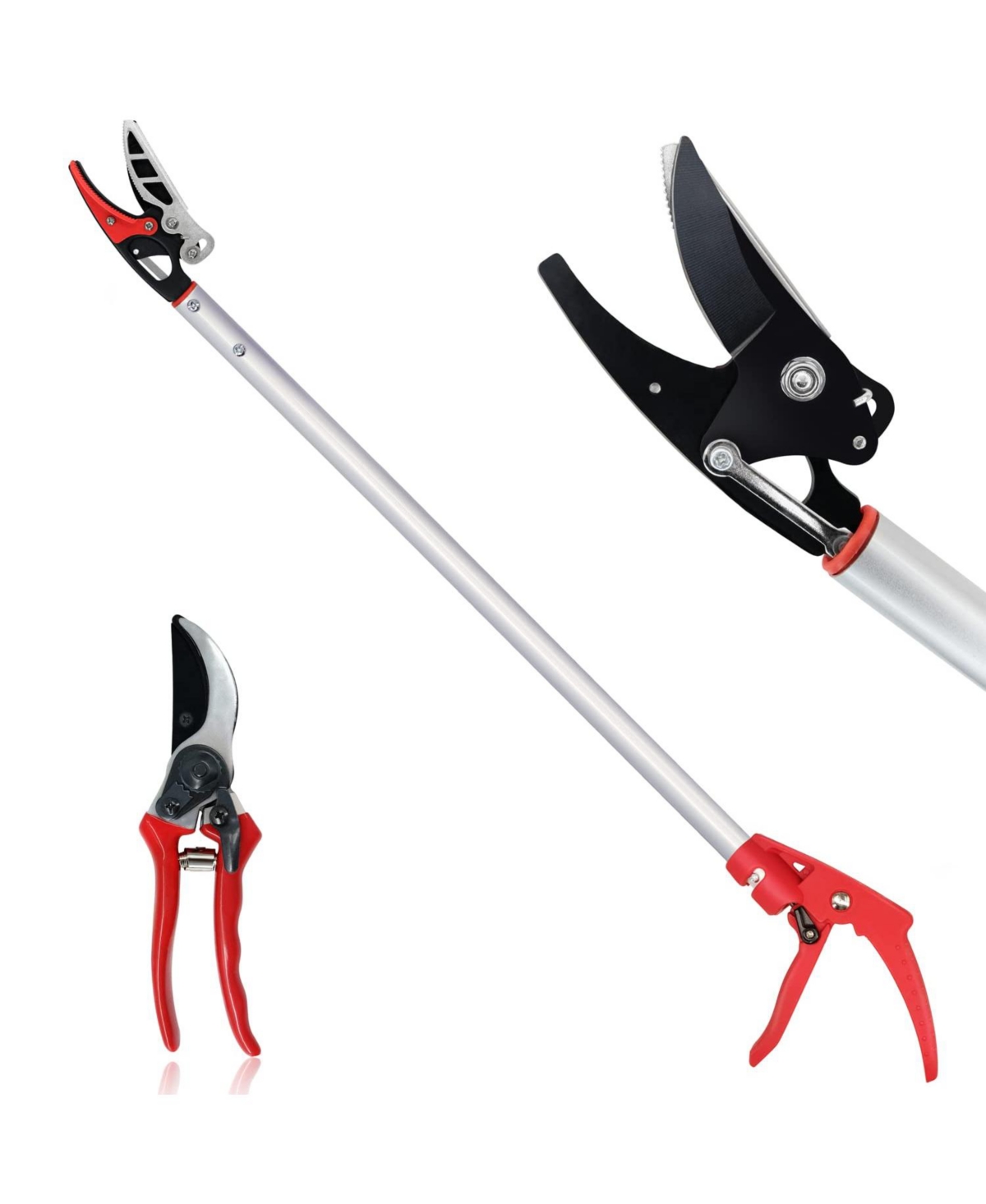 Click here for Xdovet Cut Hold Pruner Long Reach Rotating Head Ga... prices