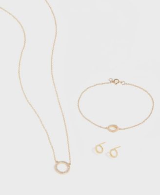 Click here for Giani Bernini Open Circle Jewelry Collection In St... prices