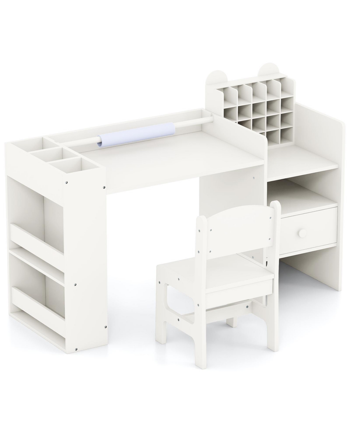Click here for Slickblue Kids Art Table and Chair Set with Paper... prices